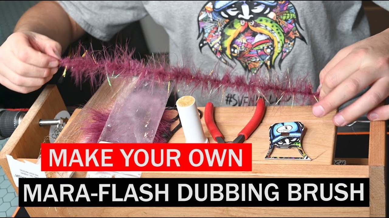 Make Your Own Mara - Flash Dubbing Bush for Streamers by Svenddiesel ...
