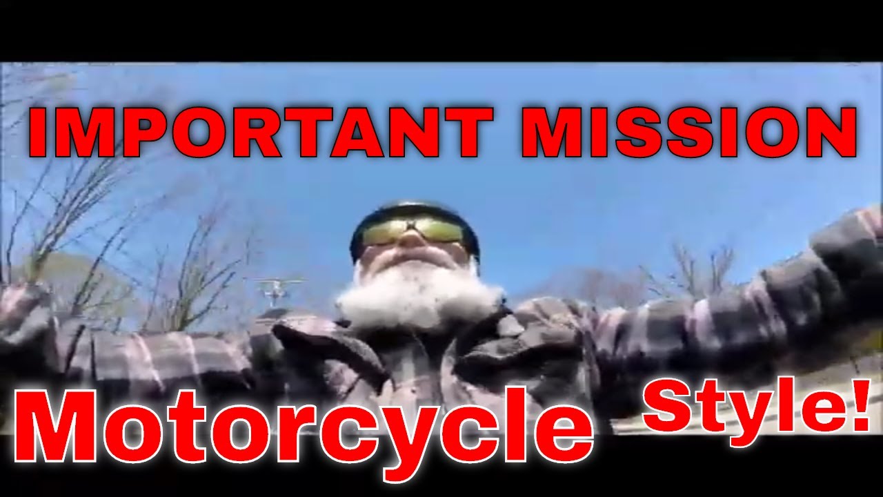 Biker beard motorcycle ride - YouTube
