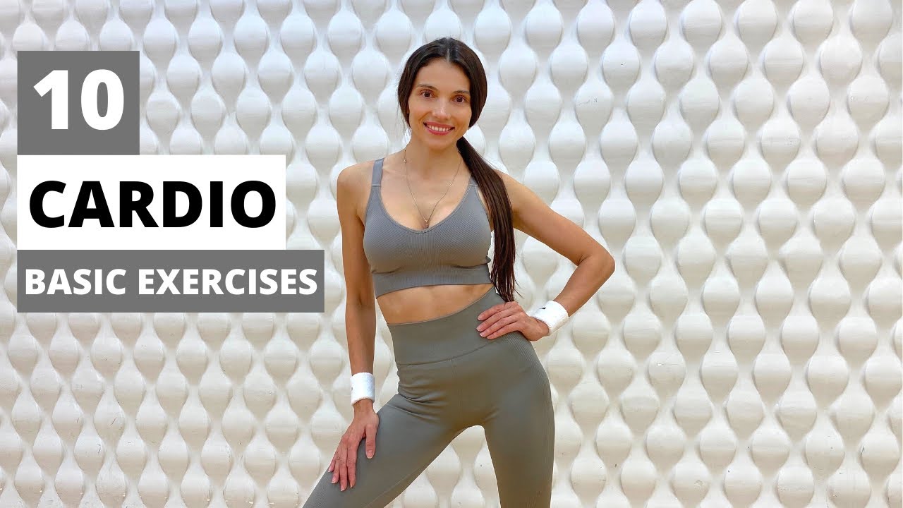 Cardio workout in the gym - YouTube