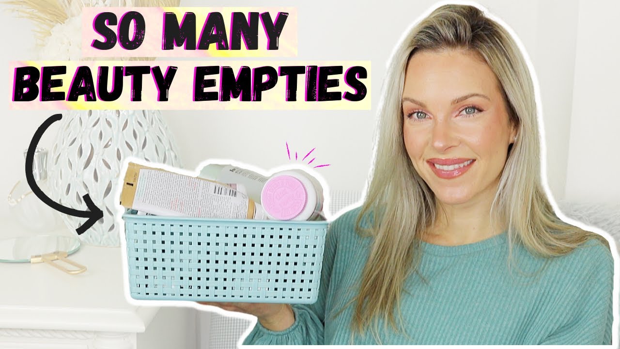 BEAUTY EMPTIES 2023 | SKINCARE, BODYCARE, MAKEUP & SUPPLEMENTS ...