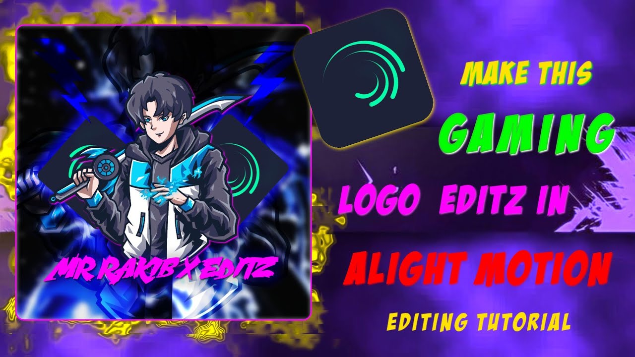 Make This GaminG Logo In Alight Motion Tutorial || Ho To Alight Motion ...