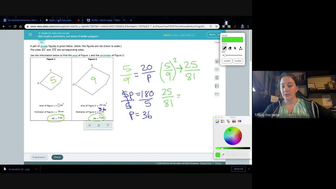 Side lengths, perimeters, and areas of similar polygons - YouTube