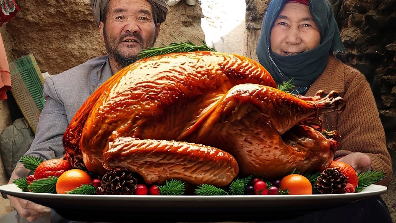 Ultimate Clay-Baked Turkey Recipe: Gourmet Cave Cooking - YouTube