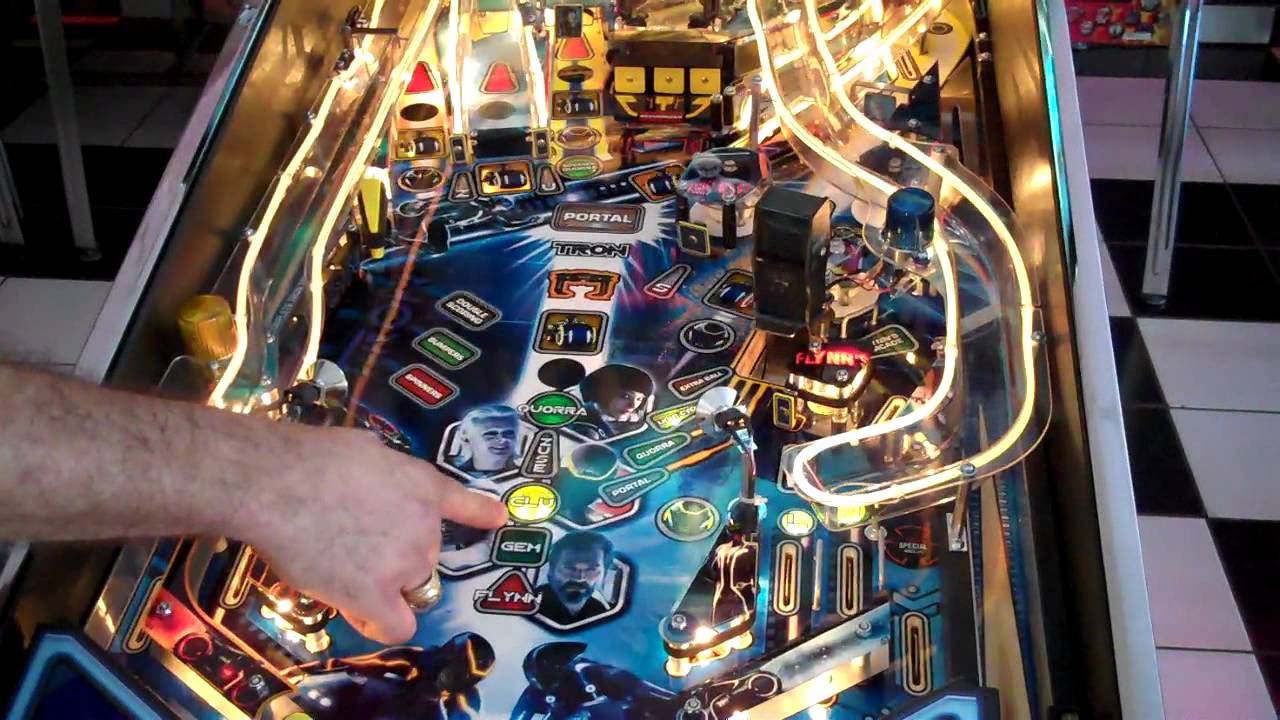 TRON LIMITED EDITION PINBALL JOYSTIX HOUSTON - YouTube