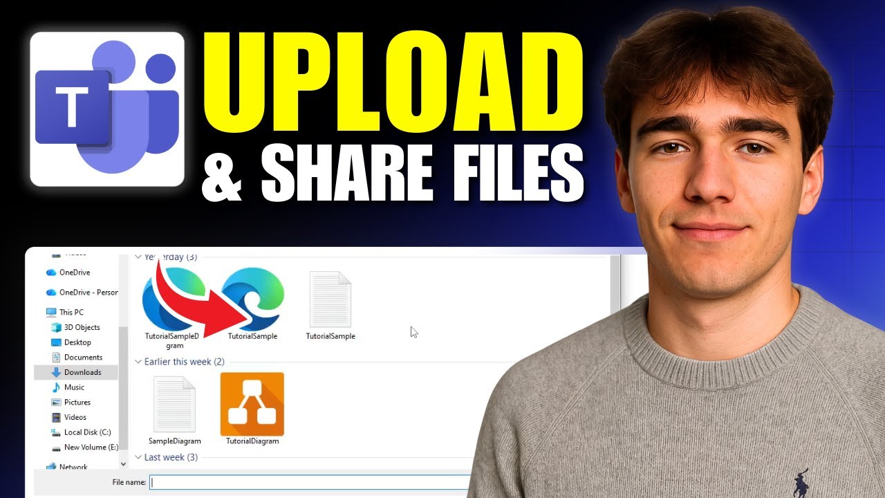 How to Upload and Share Files in Microsoft Teams (Tutorial 2026) - YouTube