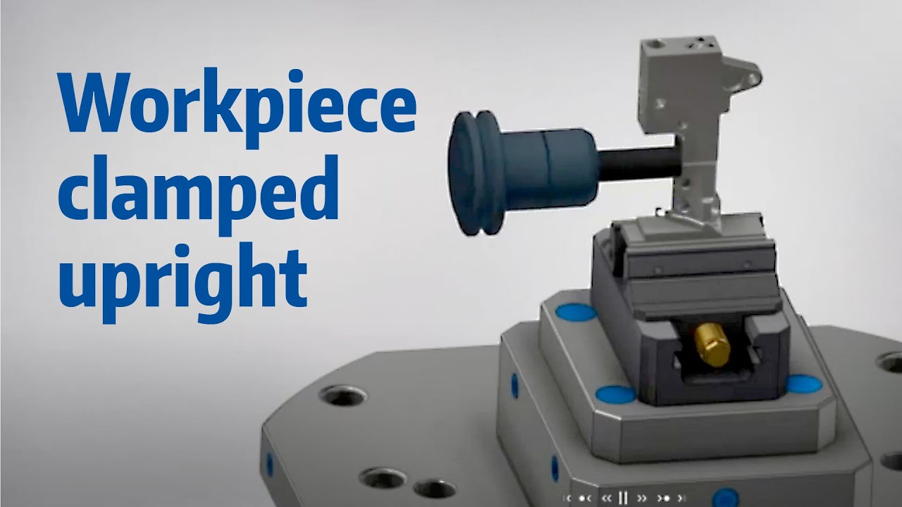 Done in one! Finishing a part in one clamping operation - YouTube