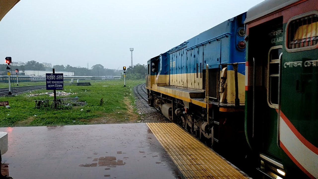 Dewanganj Bazar popular intercity Brahmaputra Express Train Right time ...