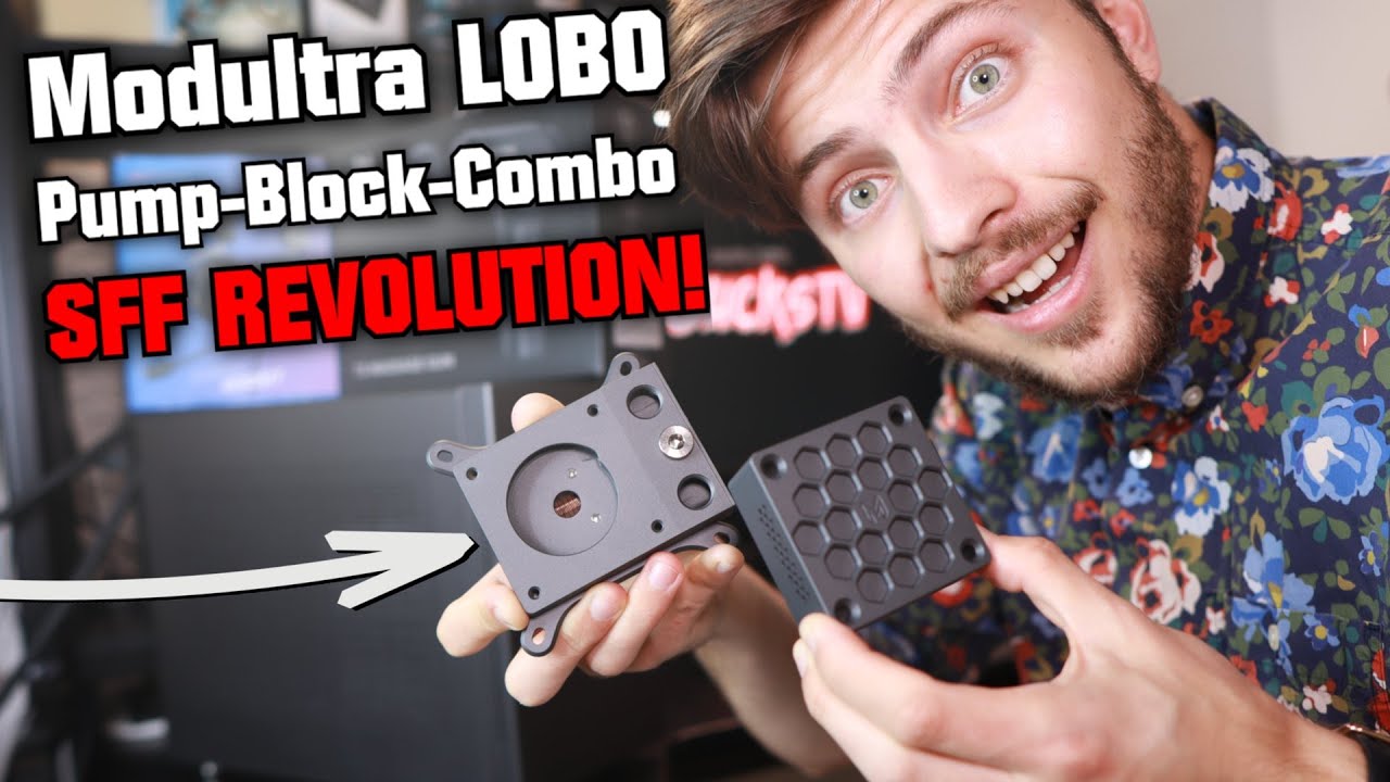 SFF REVOLUTION! 😍 Modultra LOBO Pump-Block-Combo & mATX Gehäuse ...