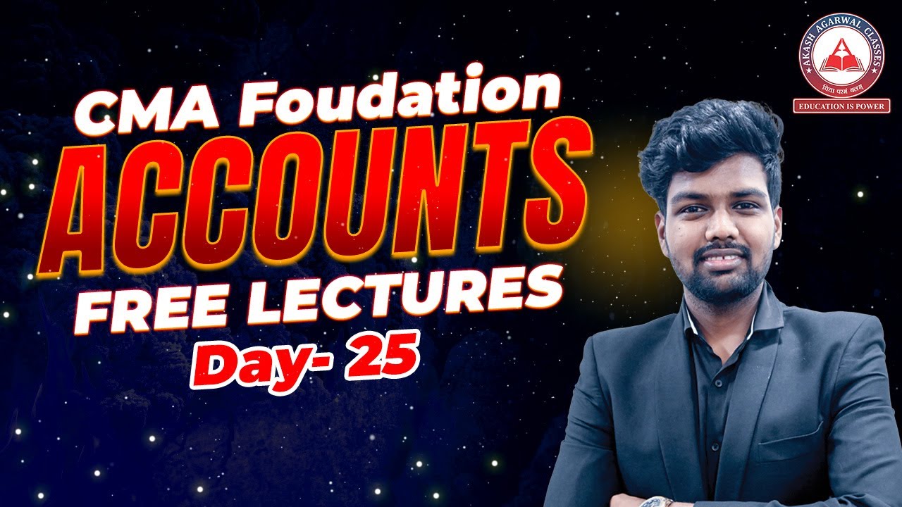 NPO Part 02- CMA Foundation Accounts Free Lectures| SB3 | AAC - YouTube