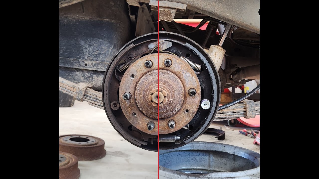 Rebuilding the rear and park brake system on my 1985 Jeep CJ-7! - YouTube