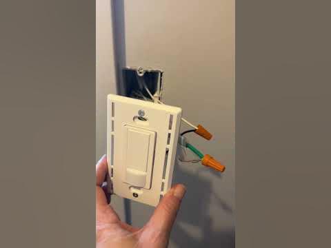 Install a Motion Sensor Light Switch in 2 Minutes - YouTube