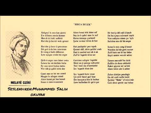 Kürtçe Kaside - Muhammed Salih Okuyan (MELAYÉ CİZİRE) 🌹🌹EY CAN Were Halim Bibin 🌻