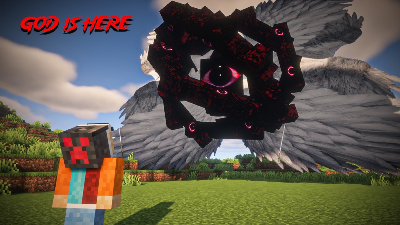 The New GOD Mod in Minecraft is Absolutely Terrifying... - YouTube