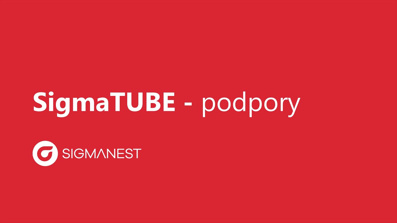 SigmaTUBE - podpory - YouTube