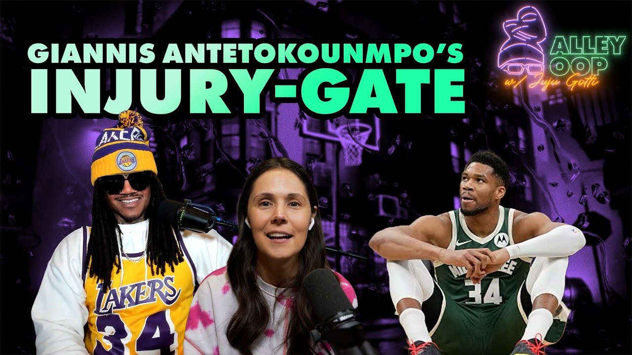 Alley Oop: Is Giannis FAKING His Injury?! JuJu & Trysta Investigate the ...