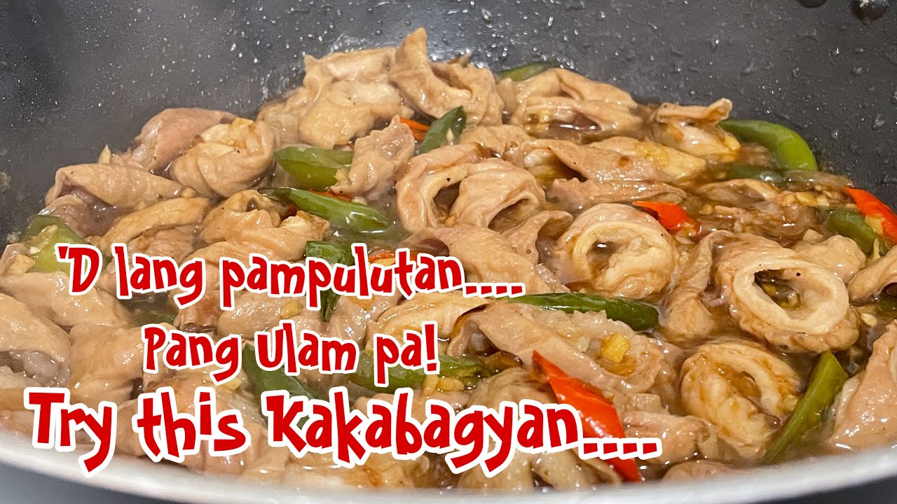 Try nyo ‘to…pang pulutan, pang ulam pa../how to cook chilli isaw (pork ...