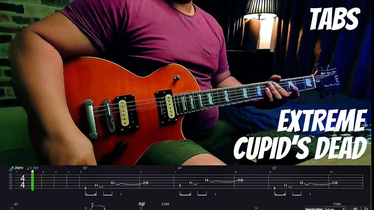 Cupid’s Dead Extreme Guitar Tabs Lessons Cover - YouTube