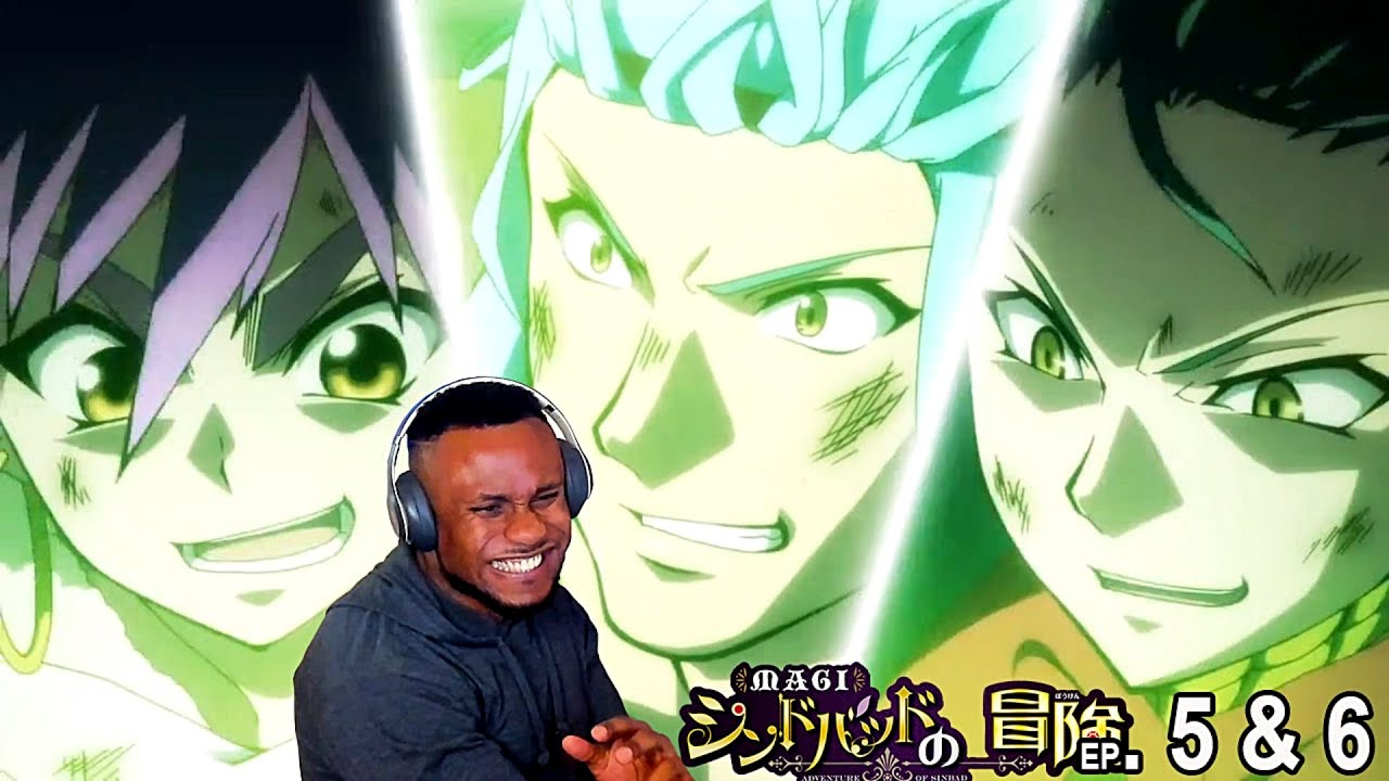 Sinbad, Hinahoho & Drakon vs. Minifor! Magi Sinbad no Bouken Episode 5 ...