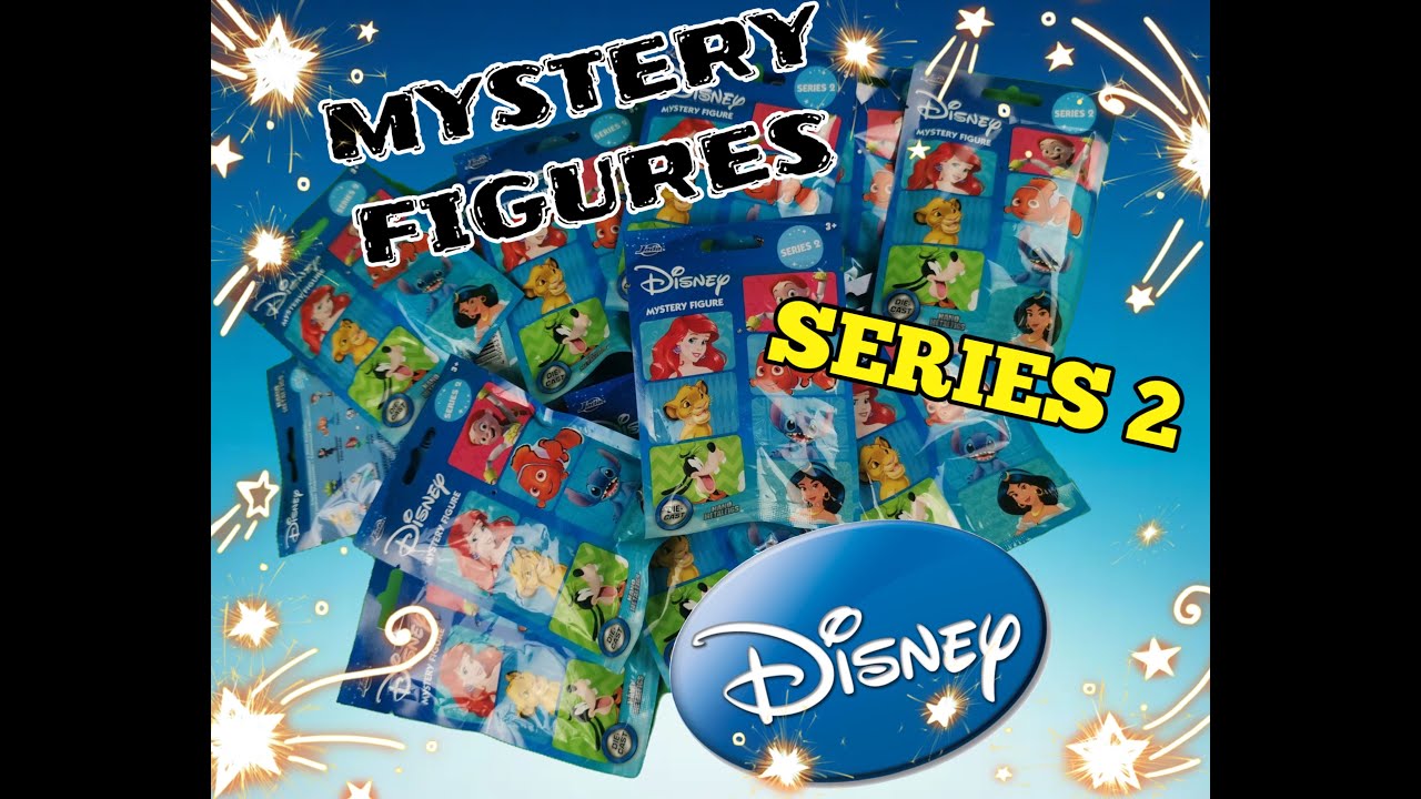 Disney Mystery Figures Serie2,Part2,ASMR Unboxing,Cutetoys,Mini Metal ...