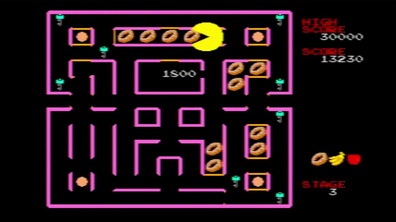 Super PAC-MAN Short Gameplay, and PAC and PAL on the Namco PAC-MAN Plug ...