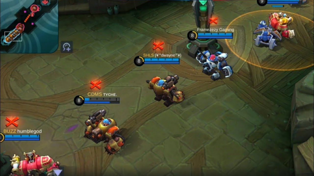 playing basketball in mobile legends - YouTube
