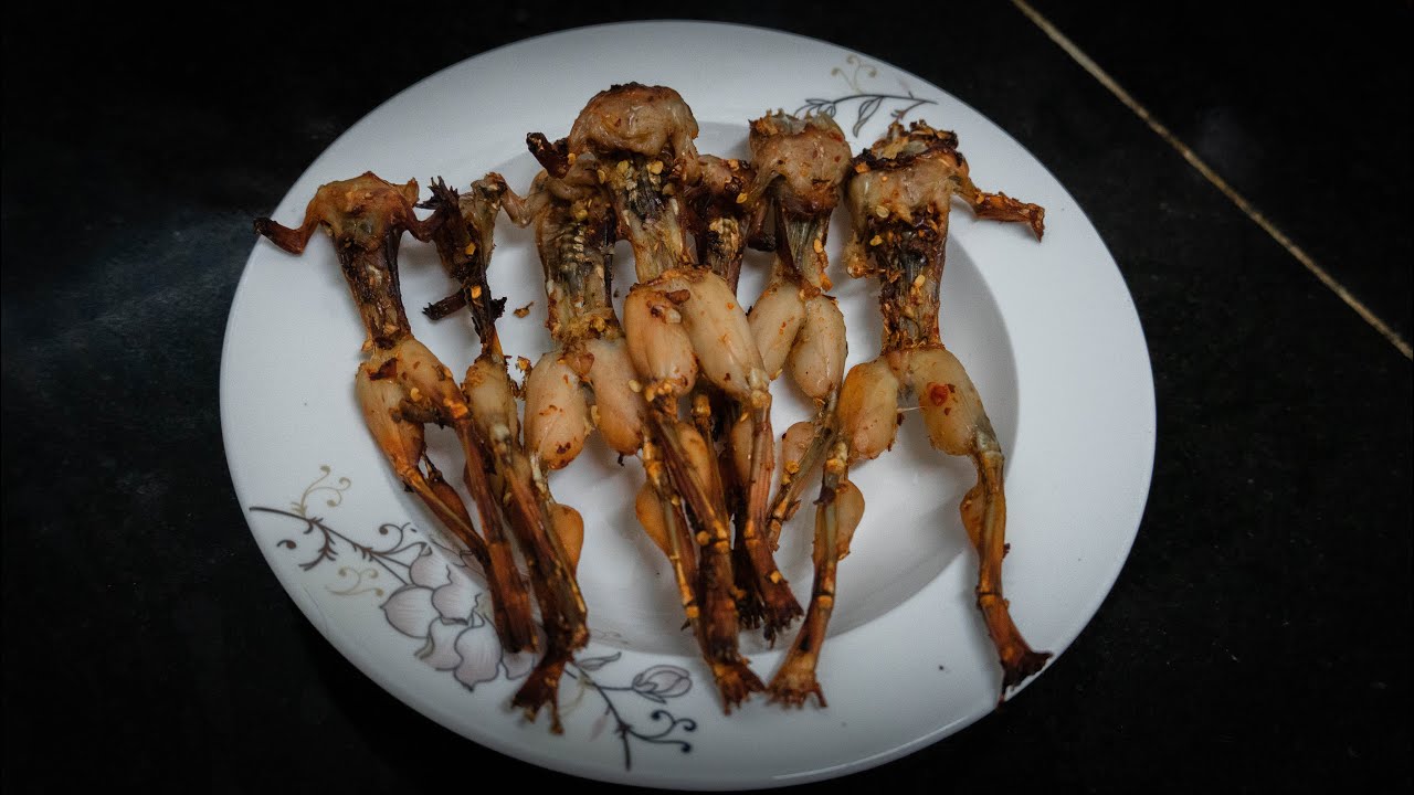 Frog BBQ Recipe - Nika Cooking - YouTube