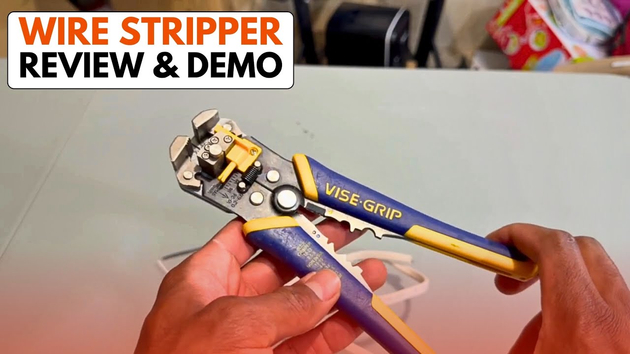 IRWIN VISE-GRIP Wire Stripper Review and Demo - YouTube