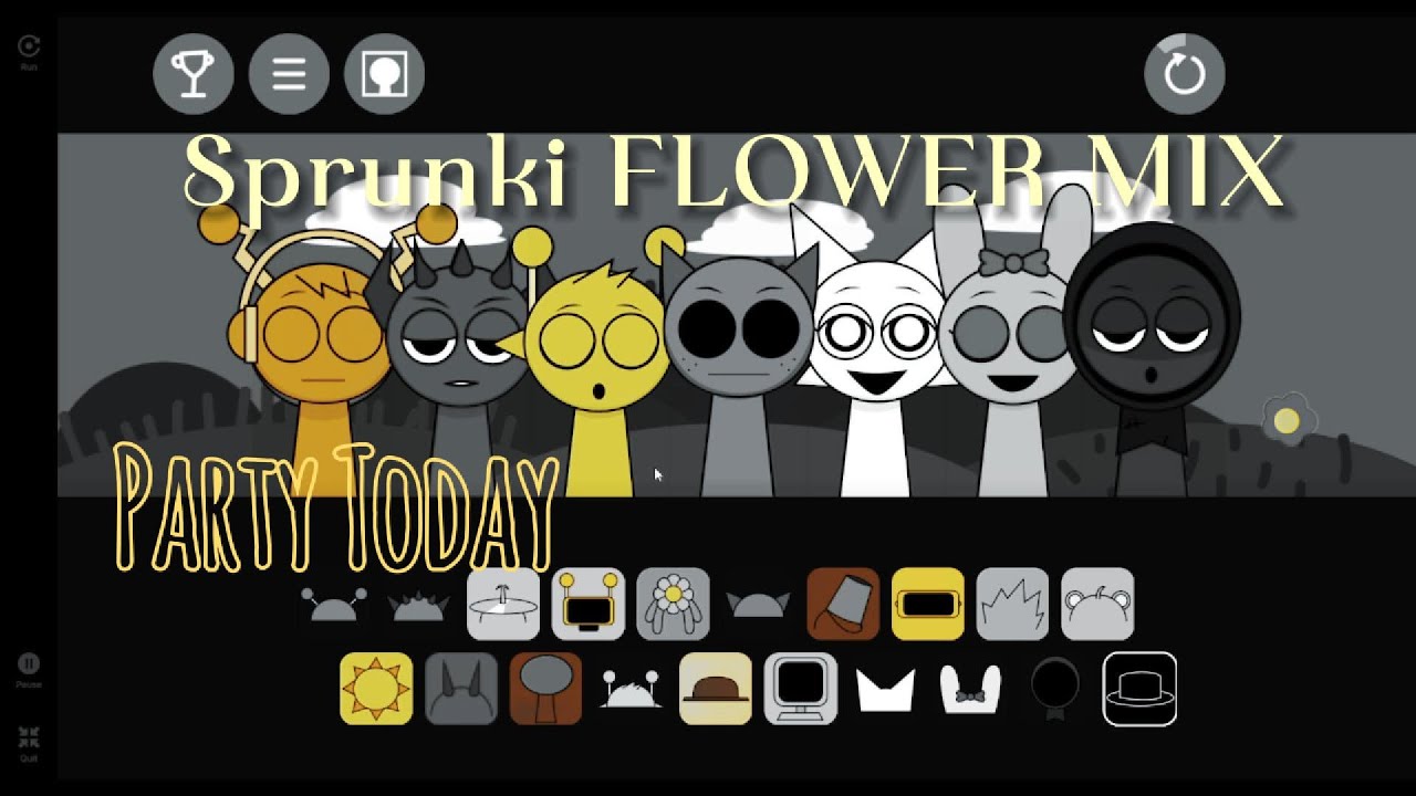 Sprunki FLOWER MIX - YouTube