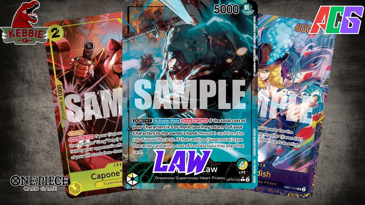 Law | One Piece TCG | OP13 Gameplay | Every Leader Gauntlet - YouTube
