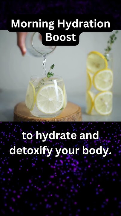 Transform Your Morning with This Simple Hydration Hack - YouTube