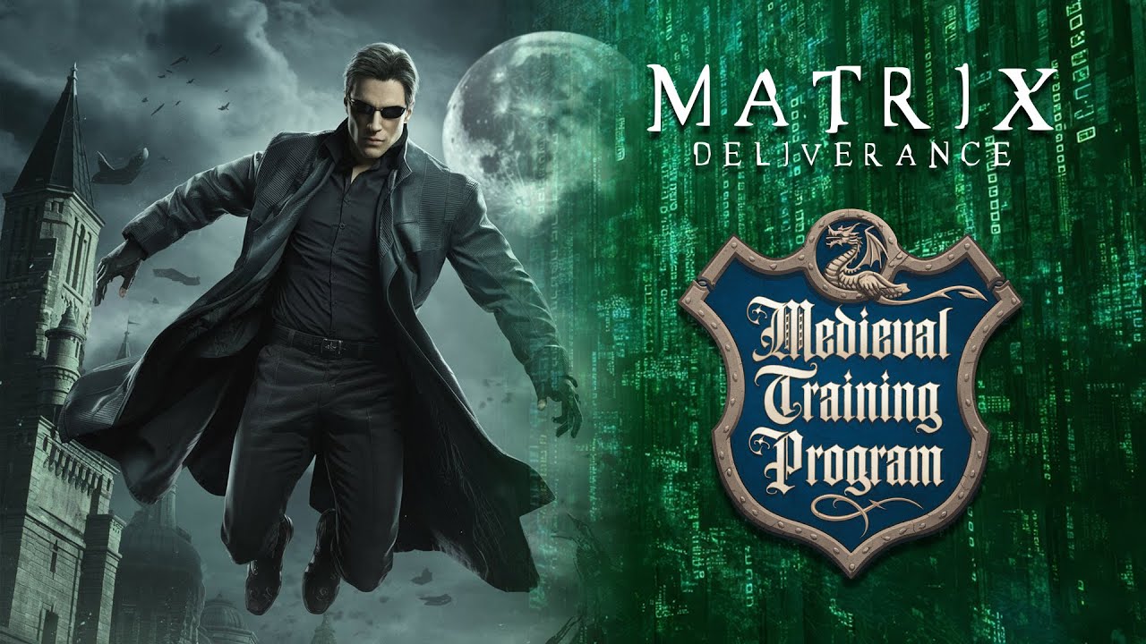 Matrix Deliverance - Neo is flying in the Medieval Training Program ...