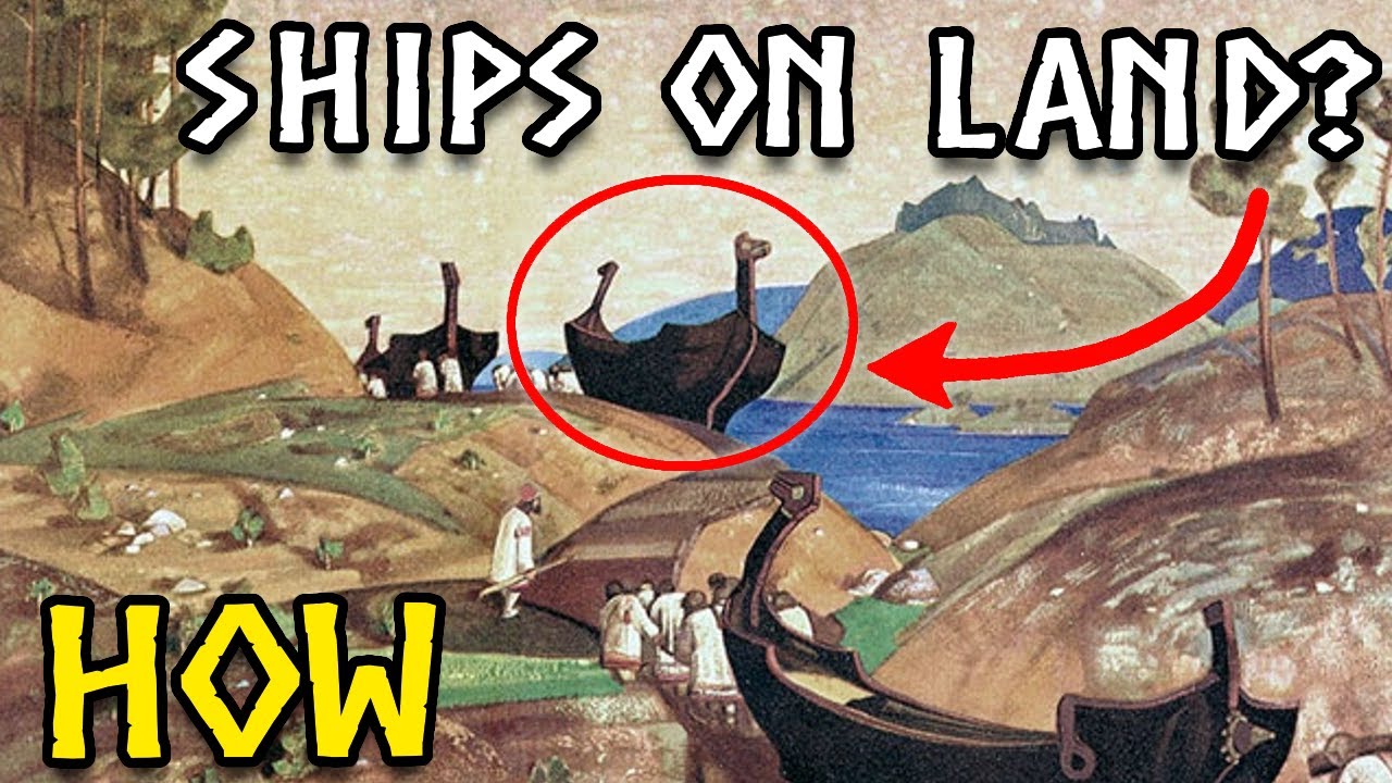 Portage: How vikings dragged their ships overland - YouTube