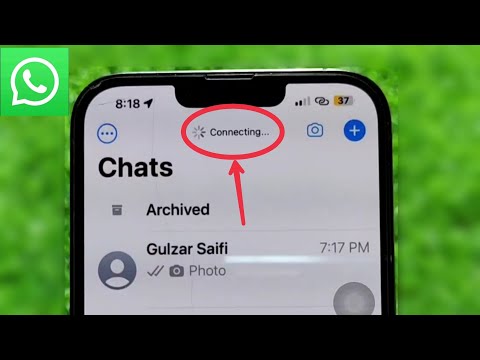 How To Fix WhatsApp Connecting Problem on iPhone || iPhone Me WhatsApp Connection Problem Thik Kare