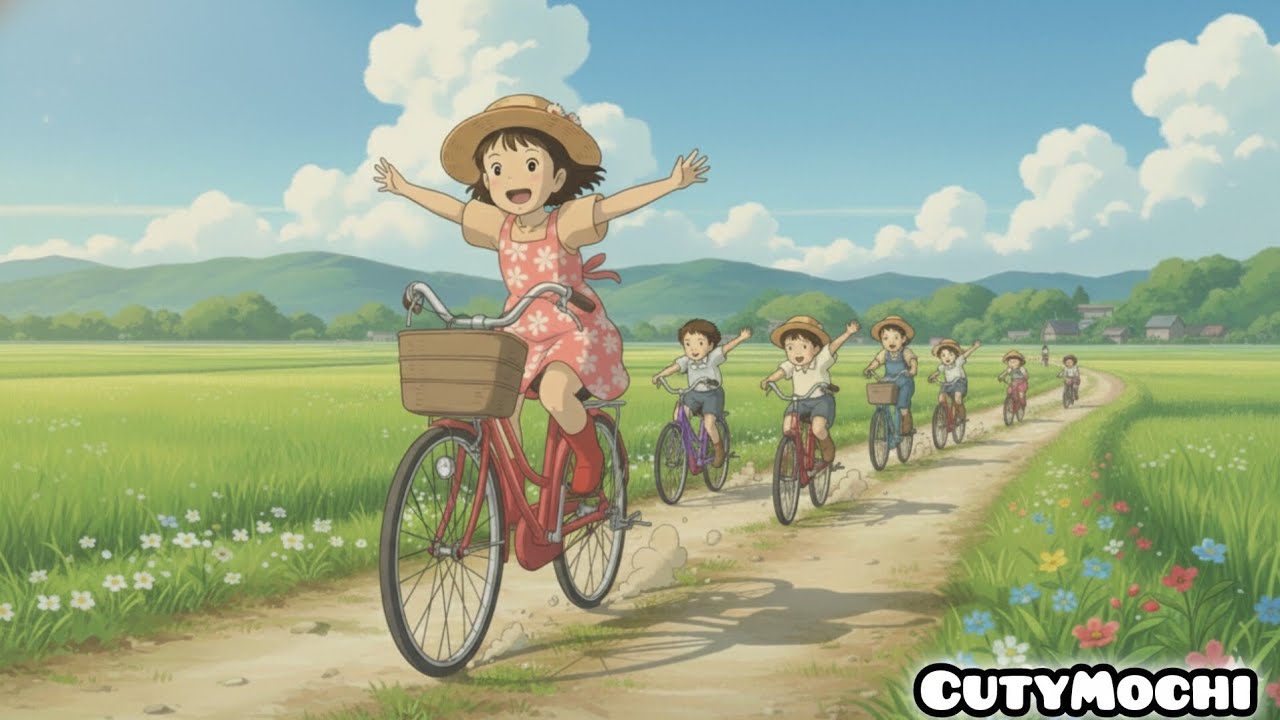 A Peaceful Summer with Grandparents Animation Studio Ghibli Style (Part ...