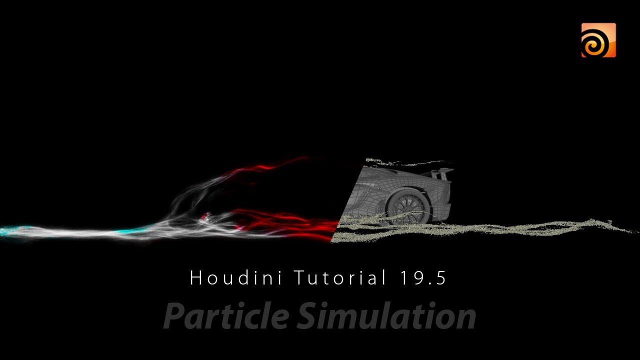Houdini Tutorial Particle Simulation Using Curve Force Youtube