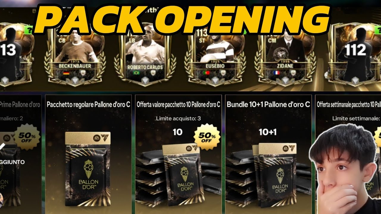 Ho CERCATO i GIOCATORI che HANNO VINTO il PALLONE D'ORO su FIFA MOBILE ...