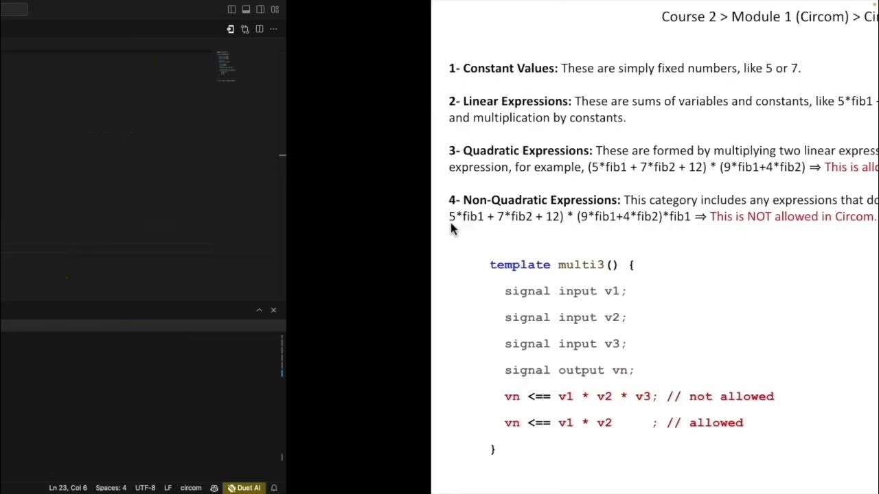 ZKP Programming - Circom - 1-4-1 - Fibonacci - YouTube