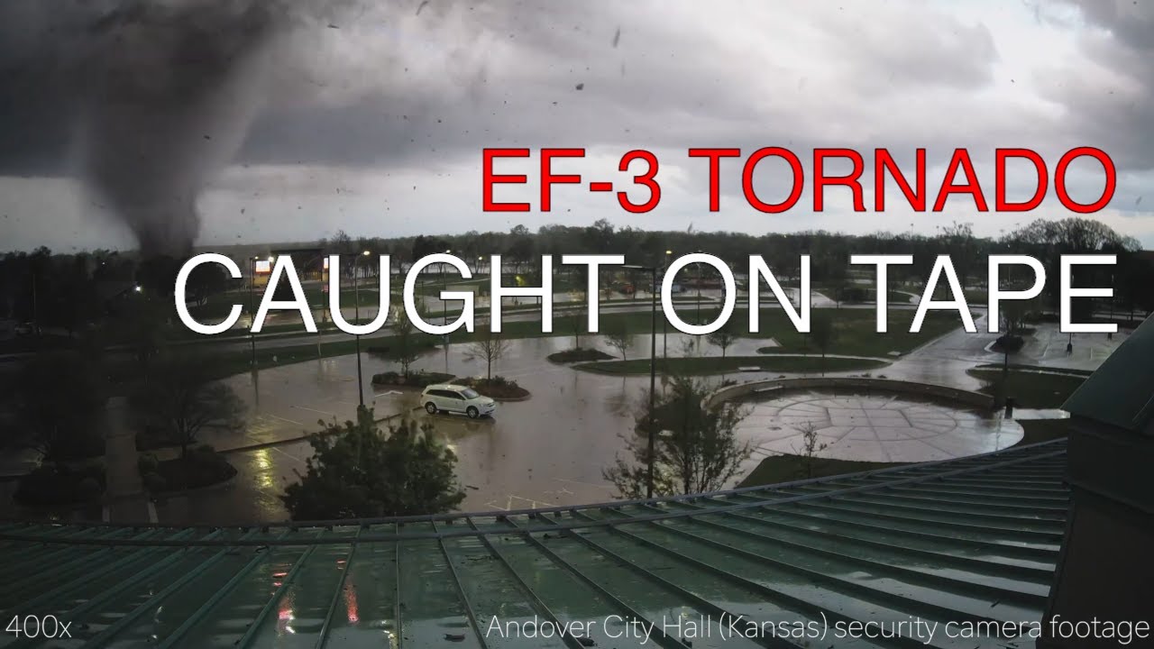 See the Most Amazing Tornado Captured On Security Cam! - YouTube