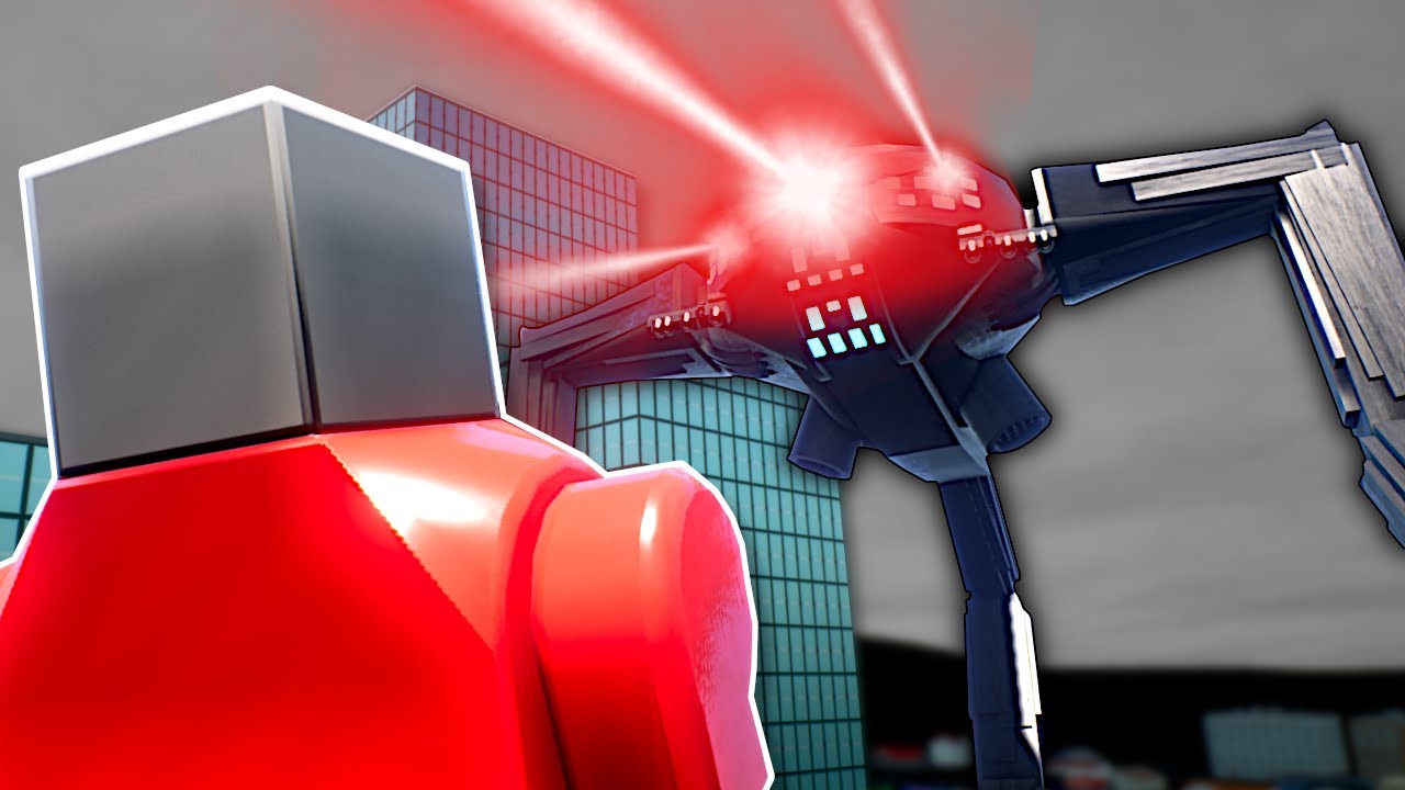 GIANT ALIEN TRIPOD SURVIVAL! - Brick Rigs Multiplayer Gameplay - YouTube