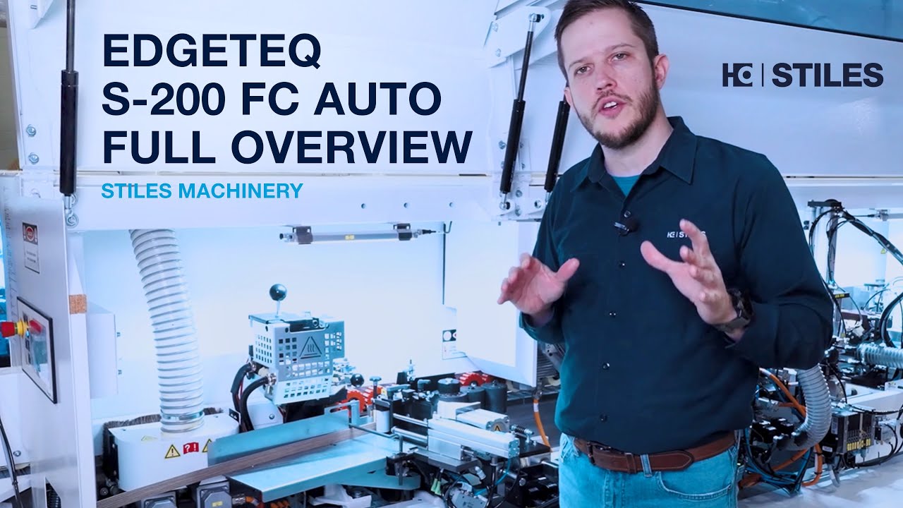 HOMAG EDGETEQ S-200 FC Auto Edgebander Full Overview | Stiles Machinery ...