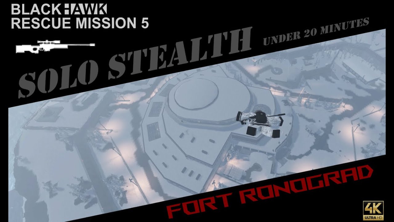 BRM5 GEN4 | Solo Stealth | Fort Ronograd | uncut | 4K - YouTube