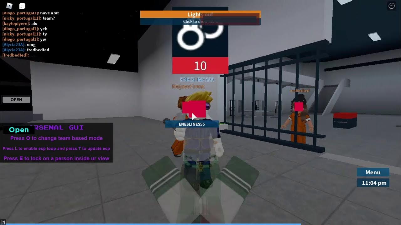 Prison Life Funny And *OP* Script (JJsploit) - YouTube