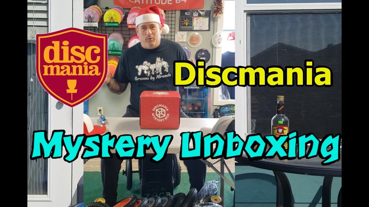 GUEST VIDEO! Discmania Mystery Box Unboxing with Parked-It Disc Golf ...