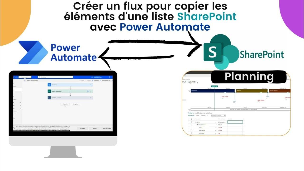 T13 - Tutoriel Power Automate : Suivi Quotidien de Projets avec SharePoint - YouTube