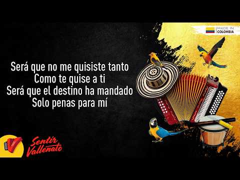 Sin Saber, Jesús Manuel Estrada, Video Letra - Sentir Vallenato