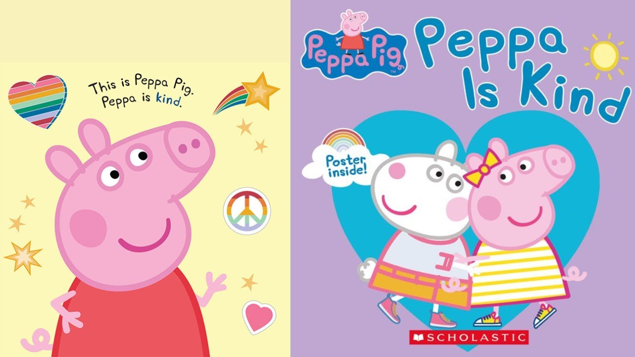 Peppa Is Kind | Read Aloud for Kids Bedtime Story - YouTube