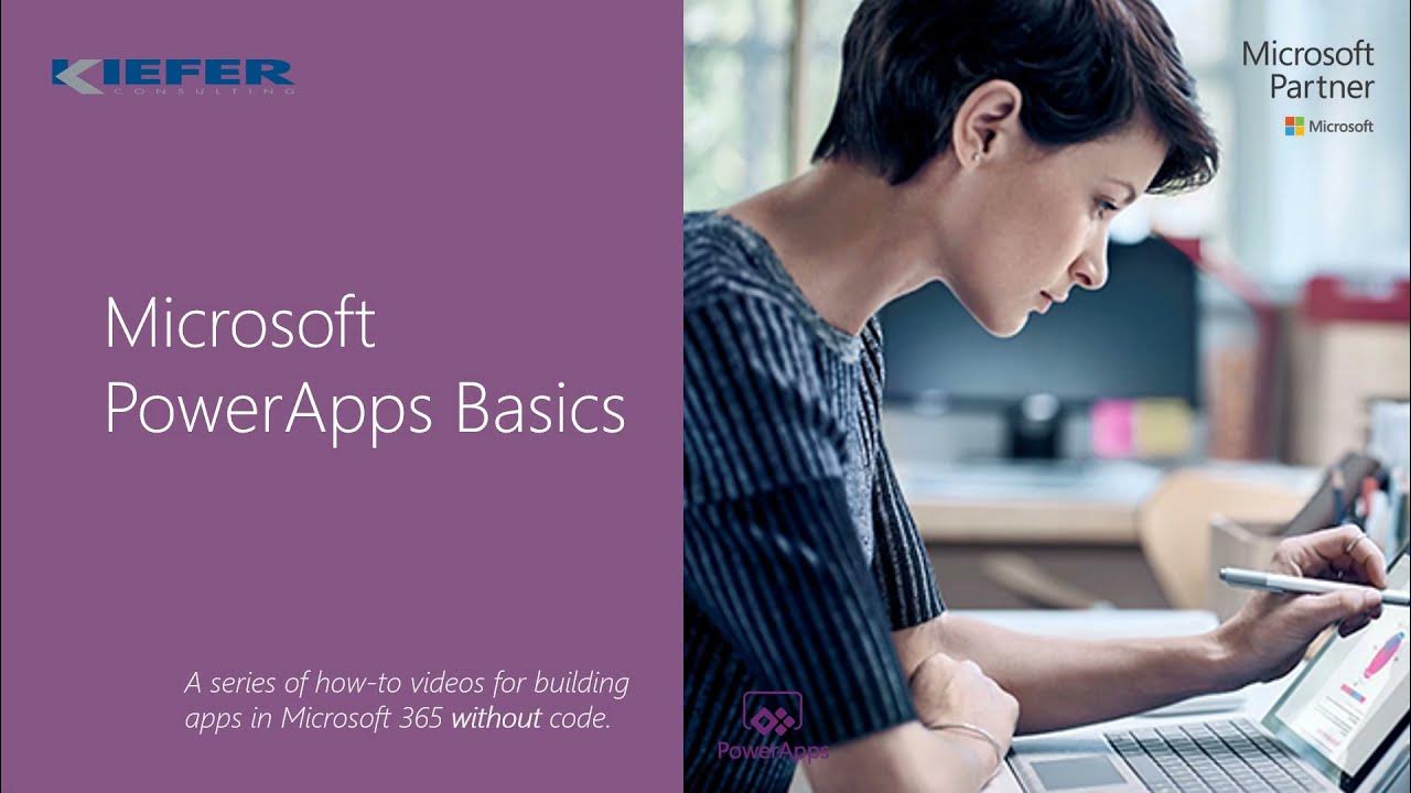 Microsoft PowerApps Basics #2: How to Connect To a Data Source and Add a Form - YouTube