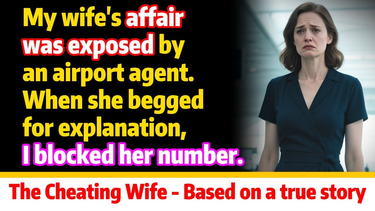 The Airport Agent Exposed My Wife’s Affair with One Question: “Is Nick ...