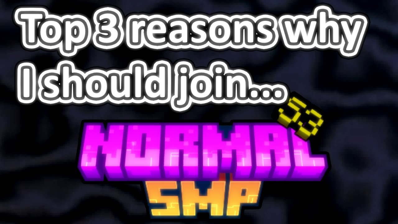 Top 3 Reasons why I should join the Normal SMP - YouTube