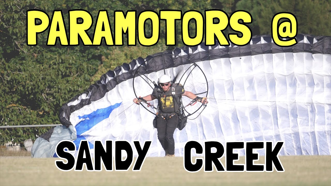 Paramotors launching Slow Motion - YouTube